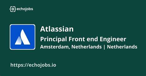 Atlassian Is Hiring Principal Front End Engineer Jira Product
