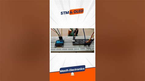 Stm32 And Oled Interface Stm32 Oled Diy Youtube