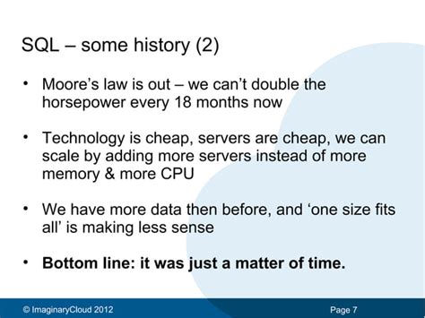 Mysql Vs Nosql Ppt Databases Computer Software And Applications