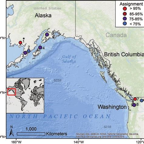 Map Of Collections Used To Test Sex Diagnostic Loci Collections Are