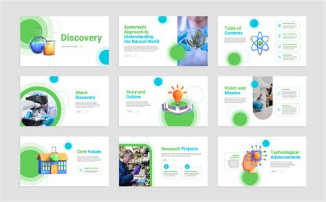 Discovery Science Presentation PowerPoint Template