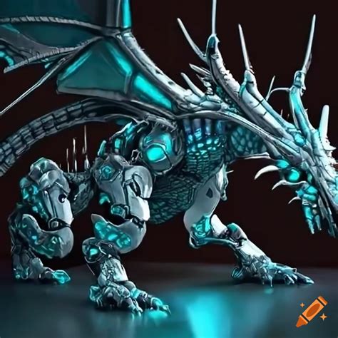 Robotic Dragon On Craiyon
