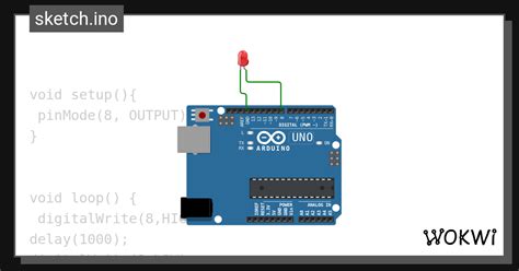 lampe 1s wokwi esp32 stm32 arduino simulator