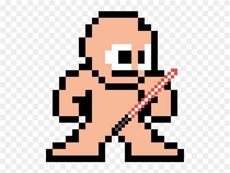 8 Bit Characters Grid