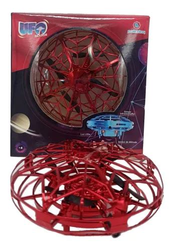 Mini Dron Con Sensor Ufo Quadcopter Luz Led Roja Mercadolibre