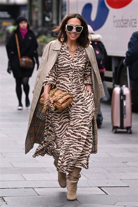 Myleene Klass Arriving At Global House In London Celebmafia