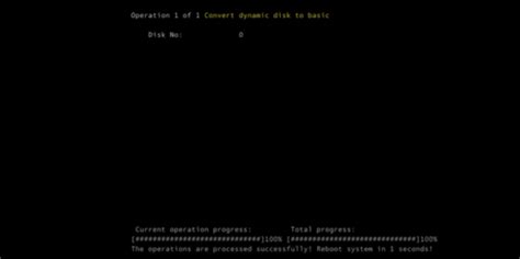 convert dynamic disk to basic without losing data with niubi partition