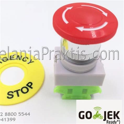 Jual Emergency Stop Push Button Switch Ac 660v 10a 2nc Dpst Shopee Indonesia