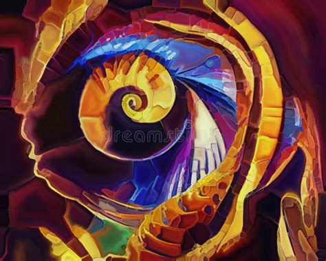 Paradigm Of Living Forms Stock Illustration Illustration Of Paint