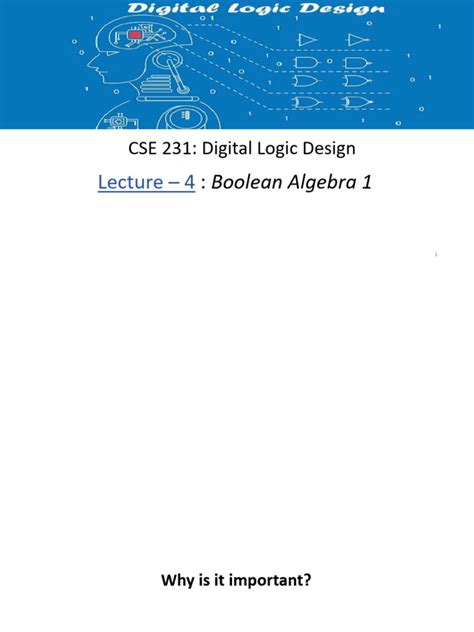 L4 Boolean Algebra 1 Pdf Boolean Algebra Teaching Mathematics