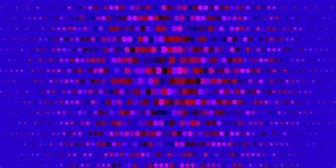 Dark Blue Red Vector Layout With Circle Shapes Abstract Colorful Disks On Simple Gradient