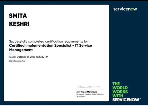 Smita Keshri On Linkedin Developer Specialist Itsm