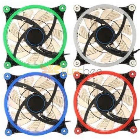 Replacement Cm Pin Pin LED Computer Cooling Fan Rpm For Bitcoin Mining PC Case Red