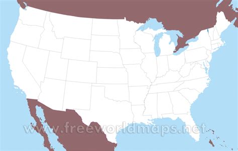 Printable Blank Map Of The United States Regions Printable Us Maps