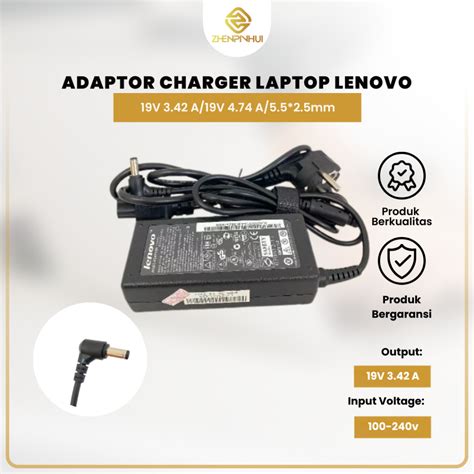 Jual Adaptor Charger Lenovo V X Mm Lenovo IdeaPad Lenovo Lubang Besar GARANSI TAHUN