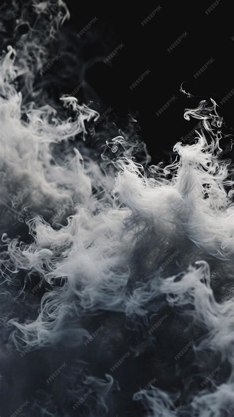 Premium Photo Beautiful Wallpaper Of Smoke Particle Effect
