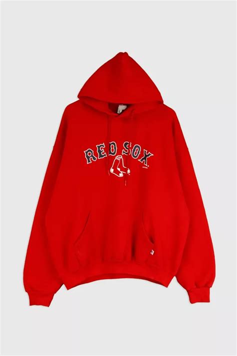 Vintage 2004 Red Sox Socks Logo Hoodie Urban Outfitters