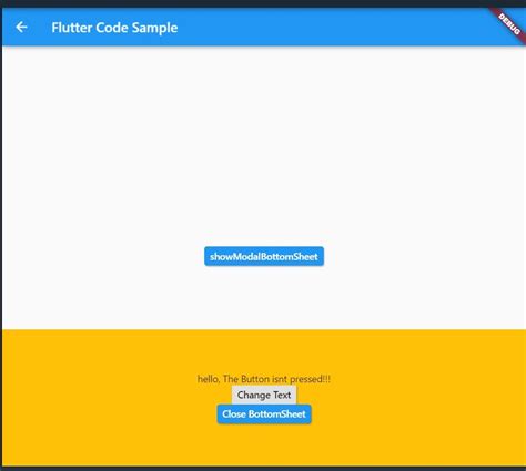 Android Update State Showmodalbottomsheet Stack Overflow