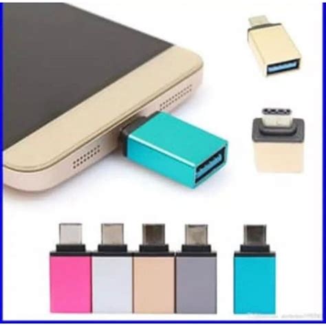 Jual SAMBUNGAN OTG USB 3 0 TO TYPE C BAHAN METAL CONVERTER OTG TIPE C Shopee Indonesia