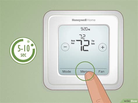 How To Reset A Honeywell Thermostat With No Reset Button