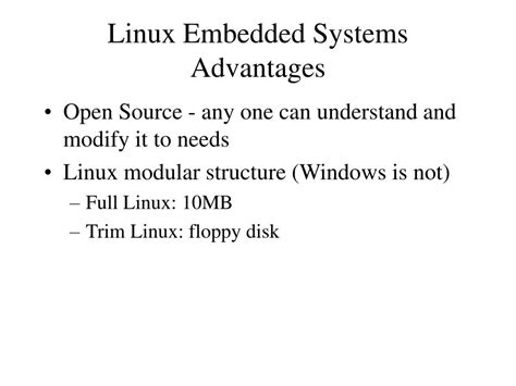 PPT LINUX EMBEDDED SYSTEMS TRENDS PowerPoint Presentation Free Download ID 7080471