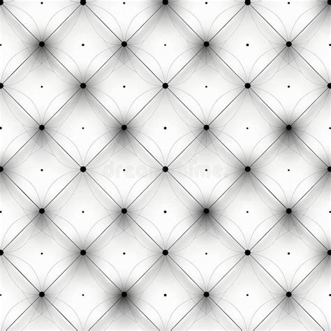 Ultra High Resolution Black And White Minimalist Geometric Pattern For Digital Designs Stock