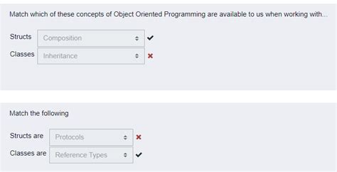 Solved Match Which Of These Concepts Of Object Oriented