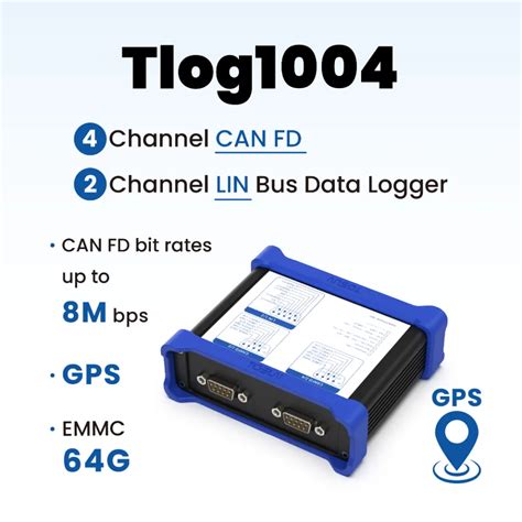 4 Can Fd 2 Lin Bus Datalogger Tlog1004 Tosun Technology Engineer Everything