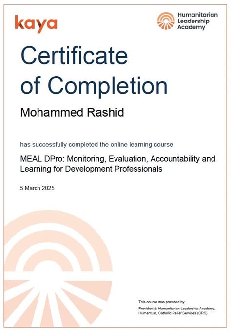Meal Informationmanagement Datadriven Monitoringandevaluation Humayun Rashid