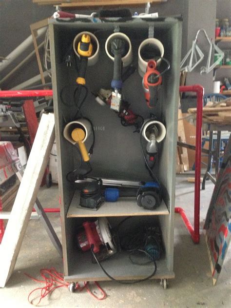 17 Best Images About Corded Power Tool Storage On Pinterest Power Tools Hair Tool Storage And