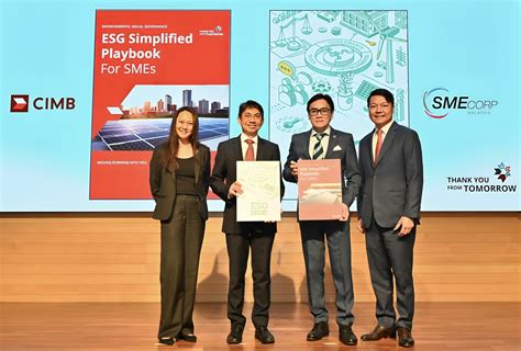 Cimb Launches Esg Playbook For Smes Disruptr My