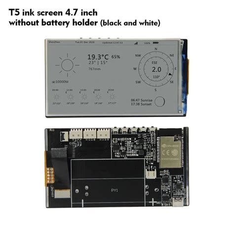 LILYGO T5 4 7 EPaper Le Bar Arduino Forum