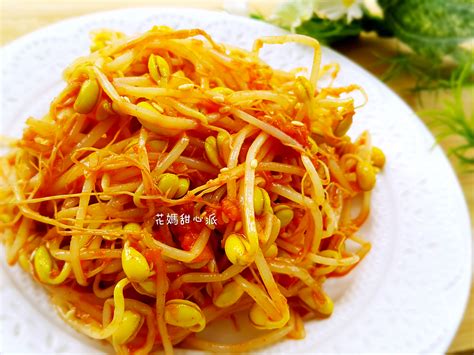 韓式涼拌黃豆芽 十分鐘快速上菜 by 甜廚花姐姐 愛料理