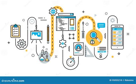 Esquema Del Proceso De Desarrollo De La Aplicación Móvil Para El Sitio