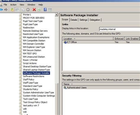 install msi packages via gpo reboote it blog s