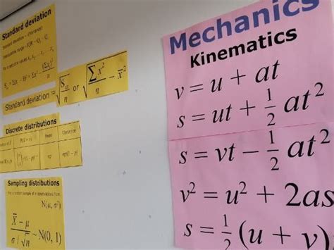 Edexcel A Level Maths Formula Booklet