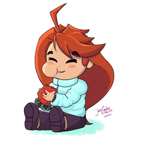Artstation Madeline And Her Strawberry Celeste Fan Art