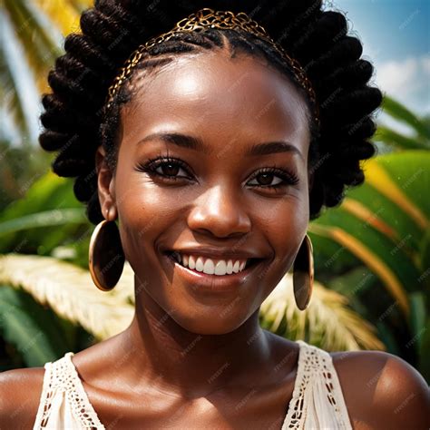 Premium Photo Jamaican Woman From Jamaica Typical National Citizen