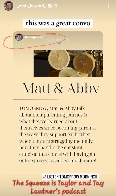 A Double Dose Of Podcasts With Matt And Abby On Wednesday😖 R