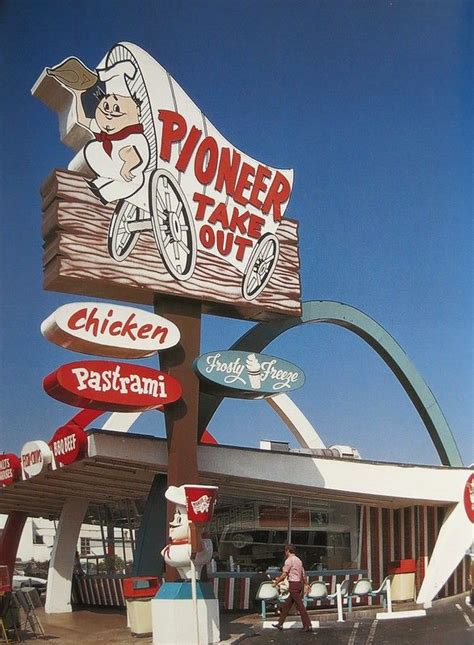 Pioneer Chicken Los Angeles California 1974