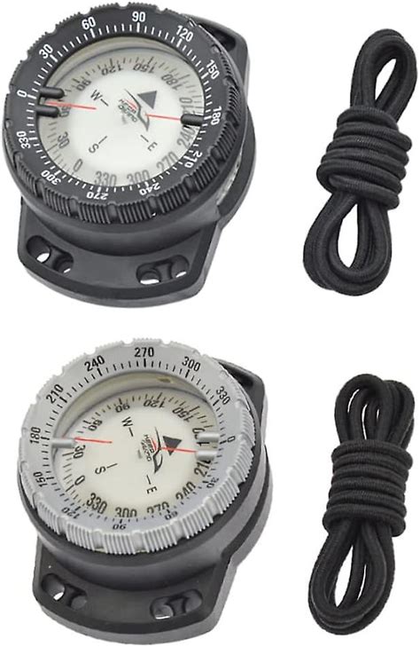 Dive Compass Scuba Luminous Wrist Compass Waterproof Underwater