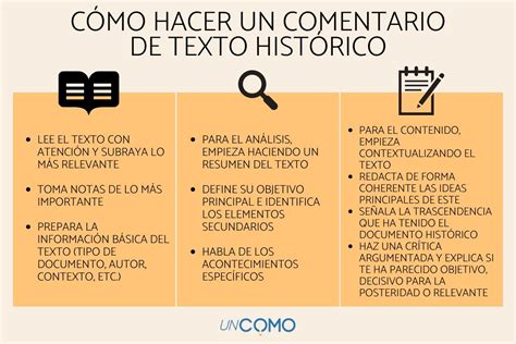 Gua Para Realizar Un Comentario De Texto Literario Comentario De