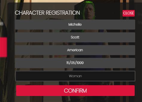 Bug Wont Allow The Use Of Name Michelle · Issue 79 · Qbcore