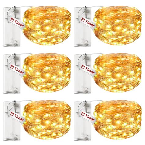 Led With Timer Battery Lights