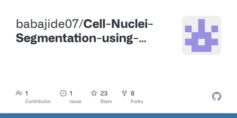 Cell Nuclei Segmentation Using CGAN Unet Train Py At Master
