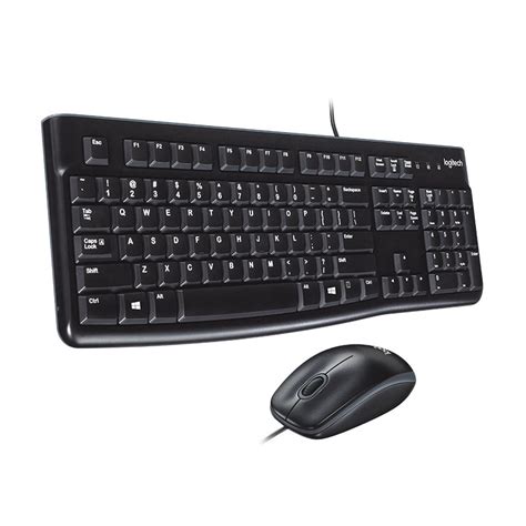 Logitech Desktop Mk120 Usb Keyboard And Mouse Combo