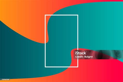 현대 미술 평면 기하학적 액체 모양에 있는 텍스트 프레임 그라데이션 색 추상적인 현대 그래픽 요소 서식 파일 복사 공간 벡터 Eps10 그림입니다 3차원 형태에 대한 스톡