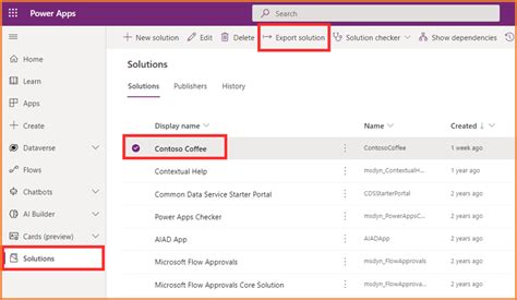 How To Export And Import Your Solutions Such As Saving What Youve Built During App In A Day
