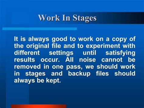 Audio Noise Reduction Techniques Pptx